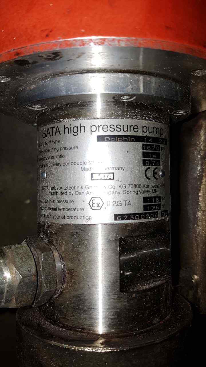Used SATA Spray Pump – Coast Machinery Group