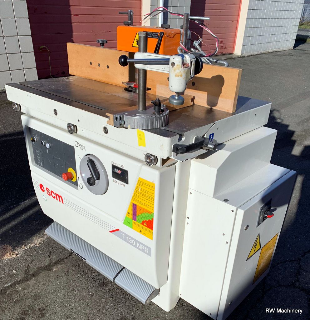 Used SCM T130 NPS Shaper – Coast Machinery Group