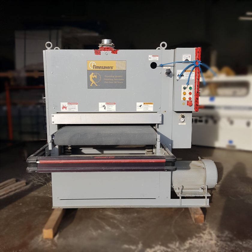 Used Timesavers 36" Widebelt Sander – Coast Machinery Group