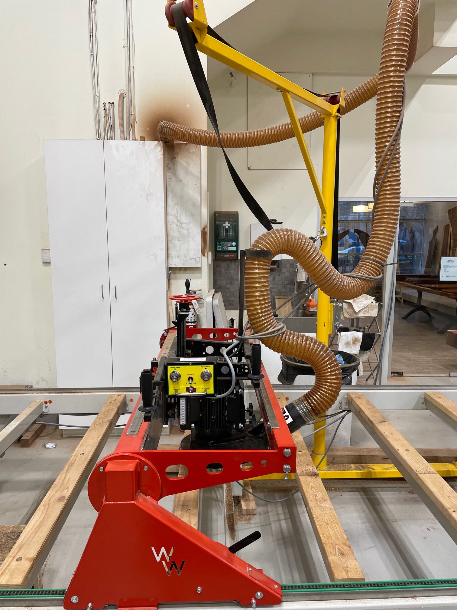 Used Wood Wizz Flatbed Surfacing and Finishing Machine – Coast ...