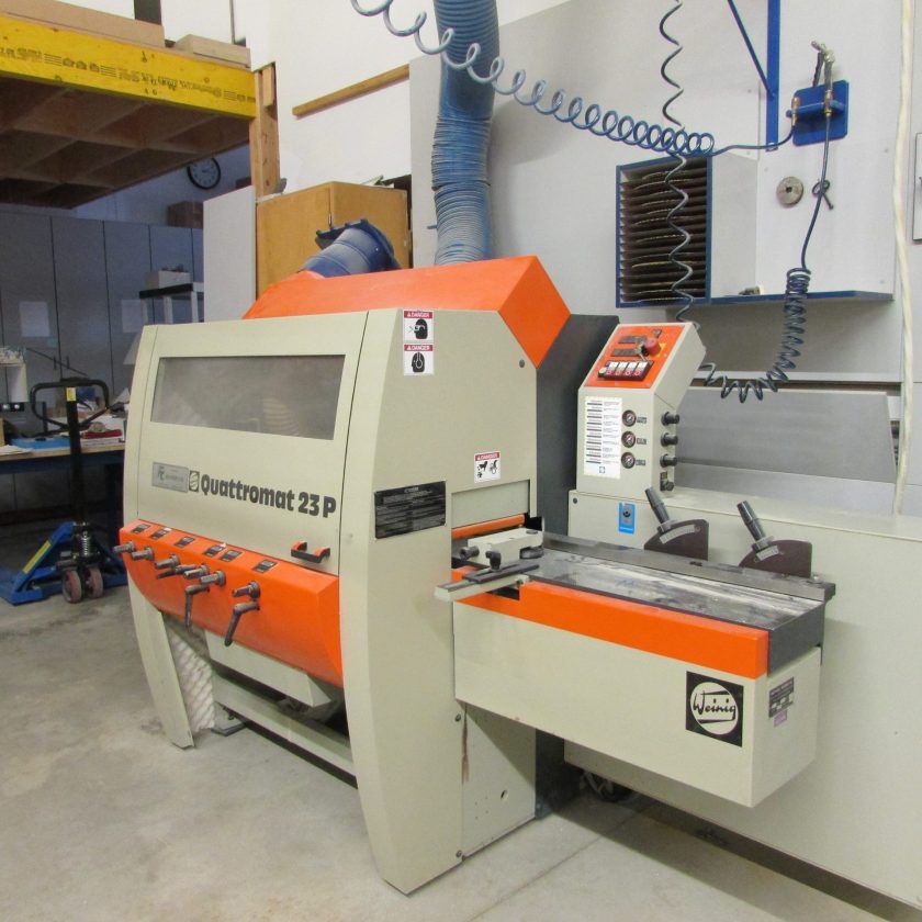 Used Weinig Q23 P Moulder – Coast Machinery Group