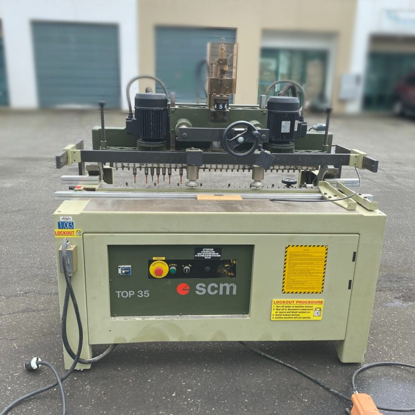 Used SCM Top 35 Multi Spindle Boring Machine – Coast Machinery Group