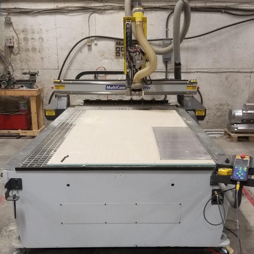 Used Multicam Series 3000 CNC Router – Coast Machinery Group
