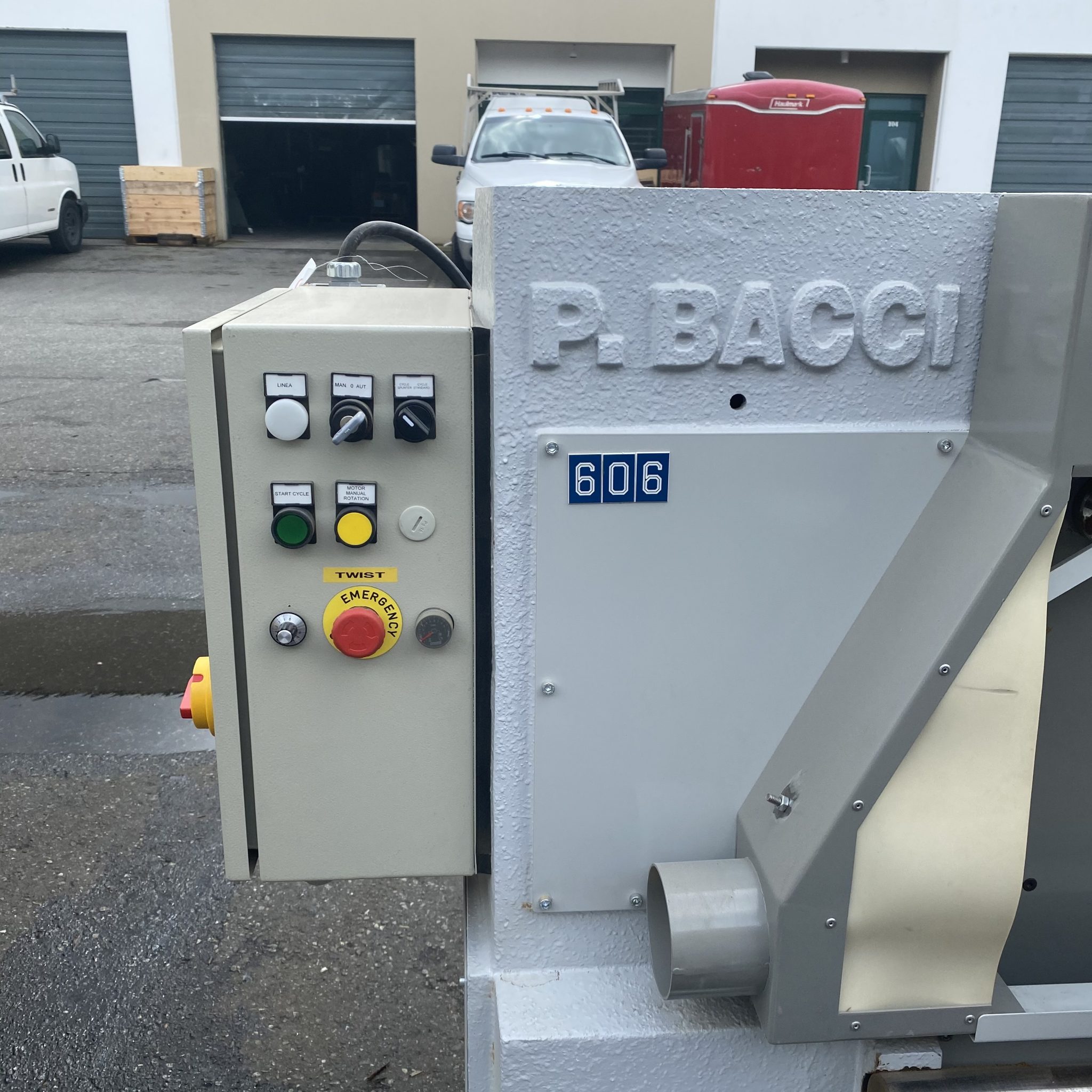 Used Bacci TSG 2T Tenoner – Coast Machinery Group
