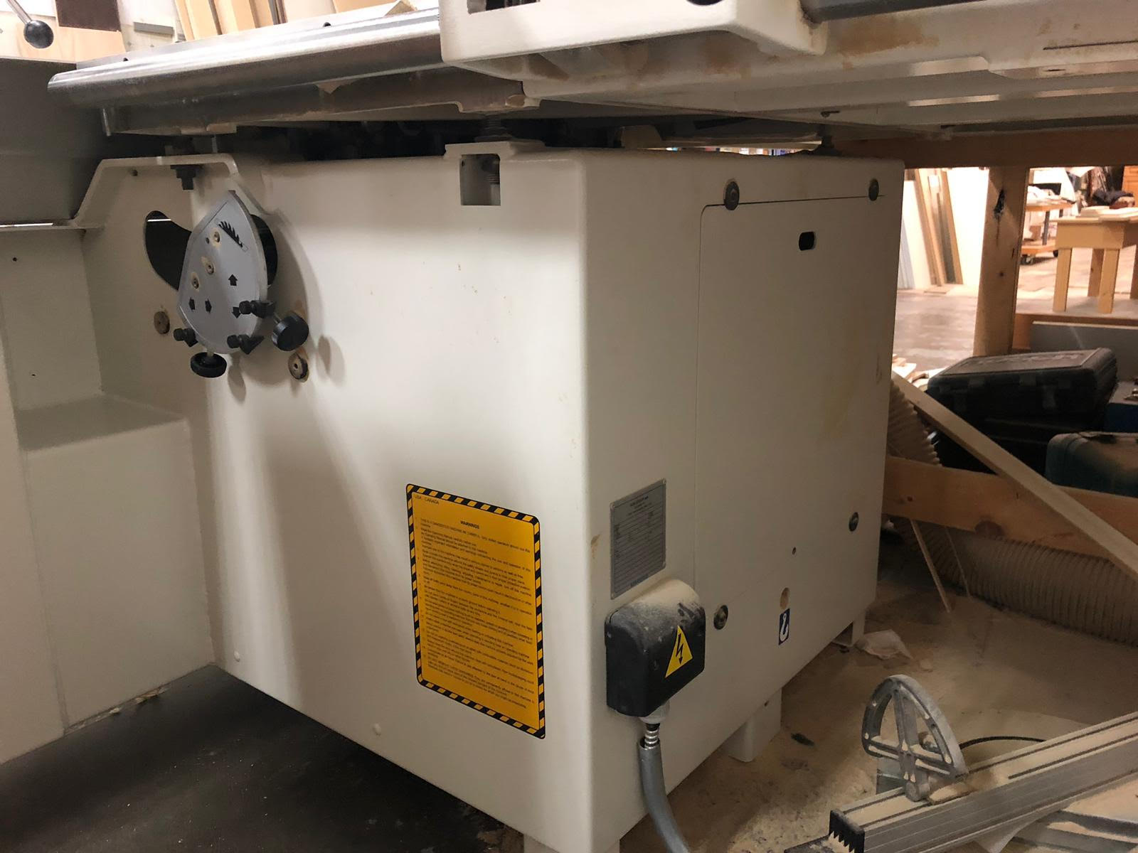 Used SCM SI350 Sliding Table Saw – Coast Machinery Group