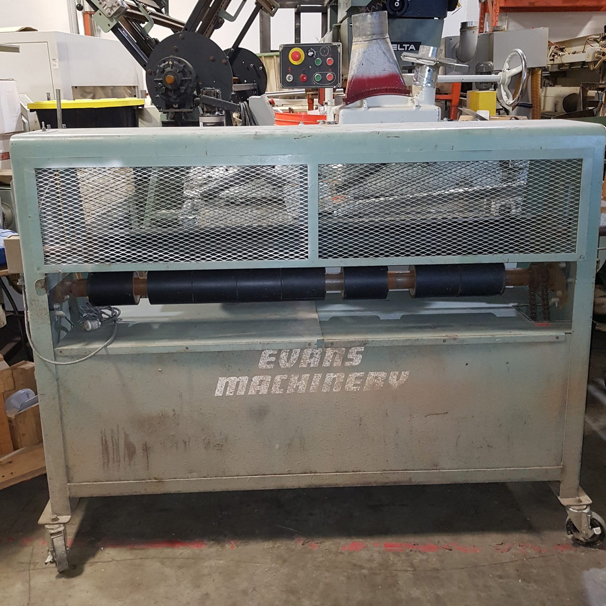 Used Evans Machinery Pinch Roller – Coast Machinery Group
