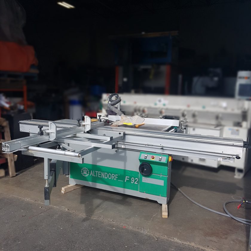 Used Altendorf F92 10 ft Sliding Panel Saw – Coast Machinery Group