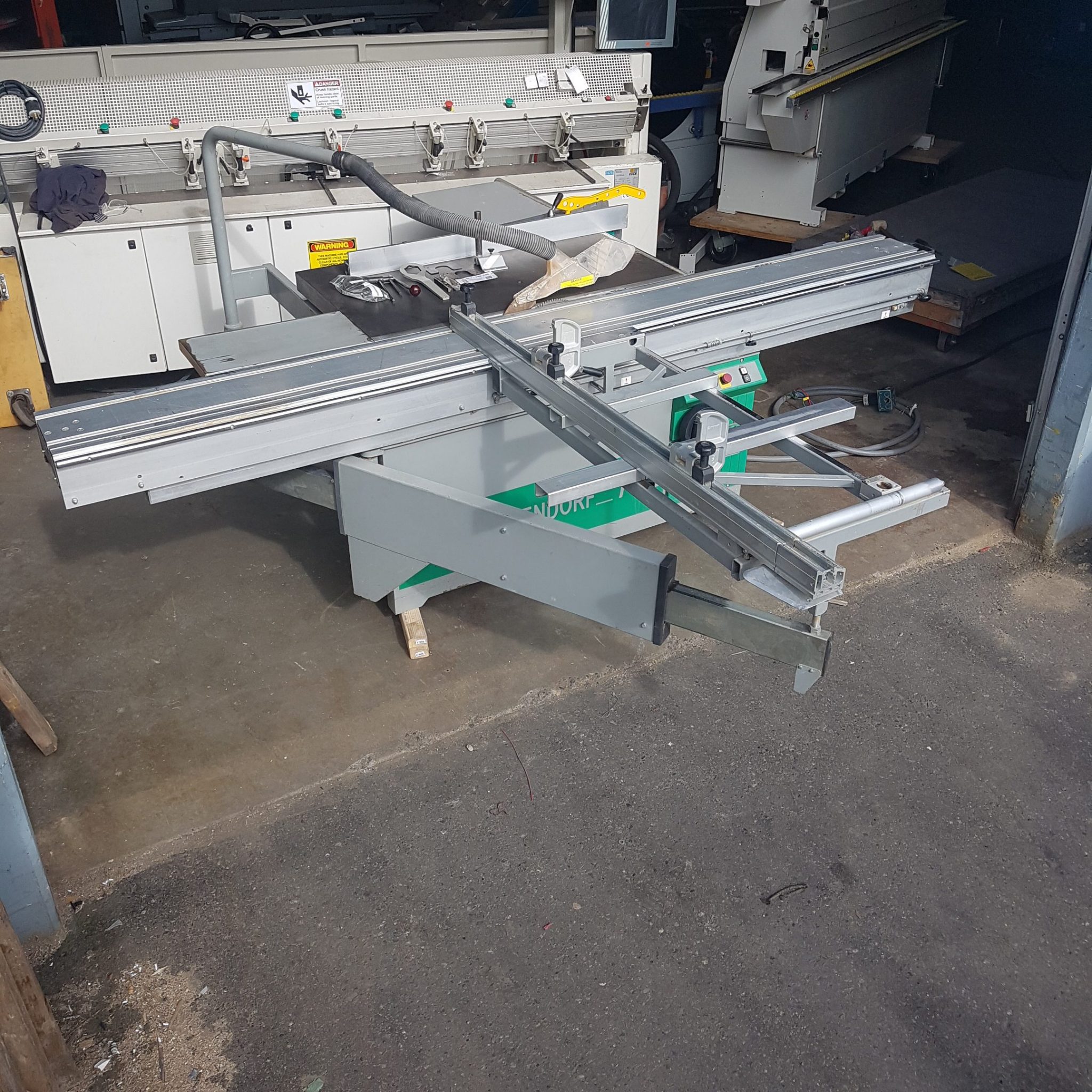 Used Altendorf F92 10 ft Sliding Panel Saw – Coast Machinery Group