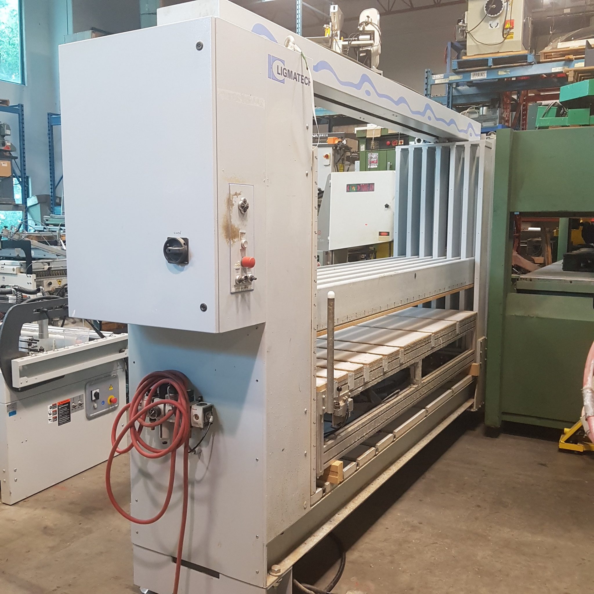 Used Ligmatech MPH 450/25/07 Case Clamp – Coast Machinery Group