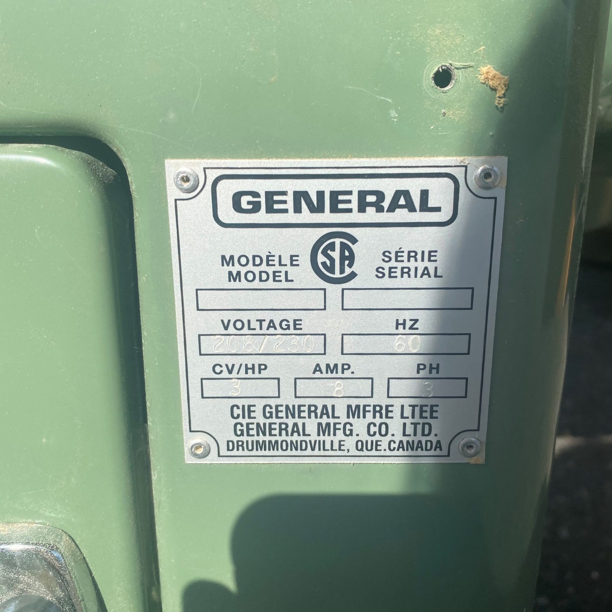 Used General Canada 350 Table Saw – Coast Machinery Group