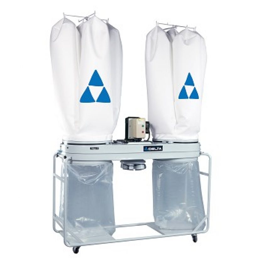 Used Delta 50-764 5 HP 4800 CFM Dust Collector – Coast Machinery Group