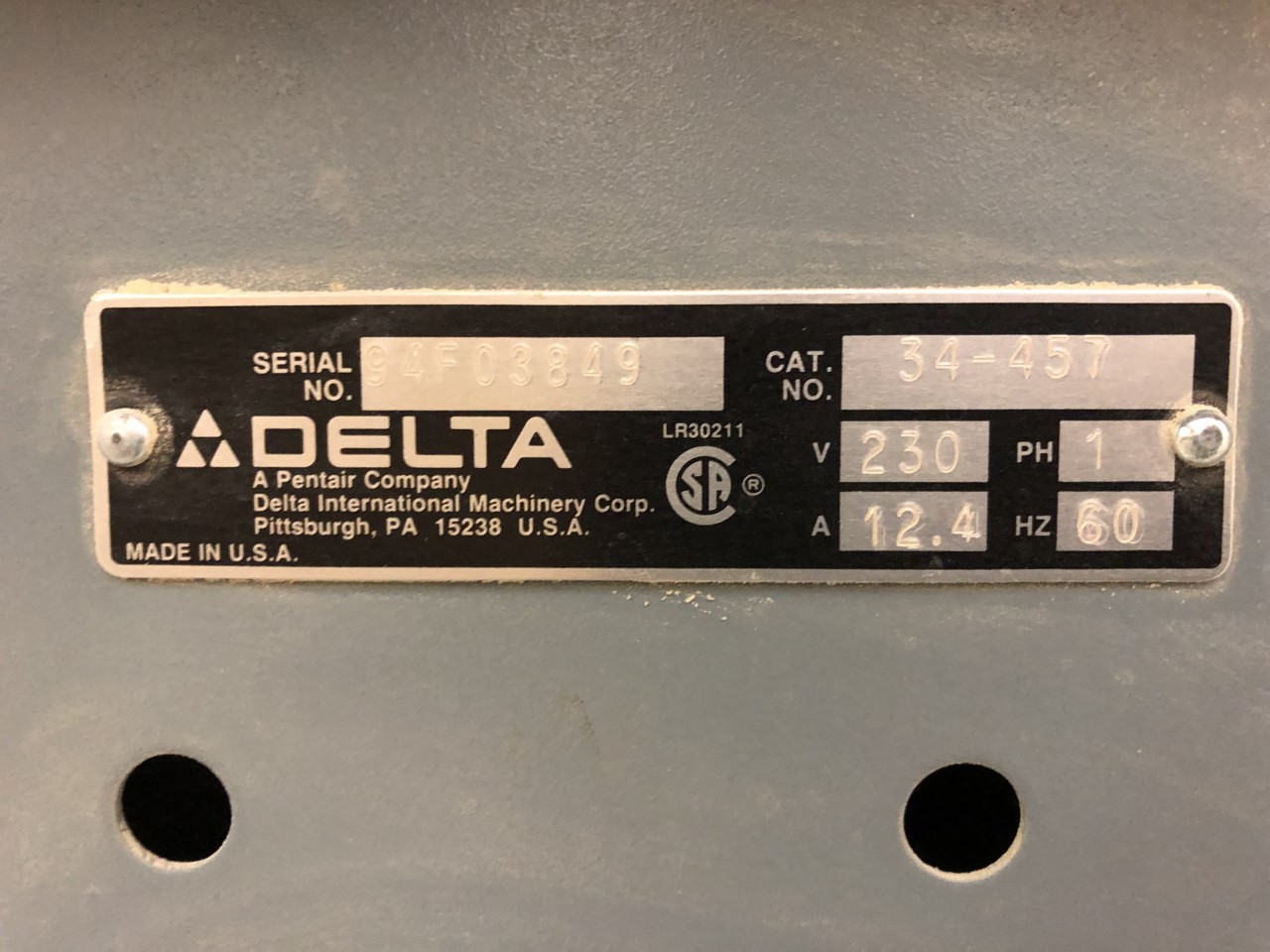 Used Delta 34-457 Table Saw – Coast Machinery Group
