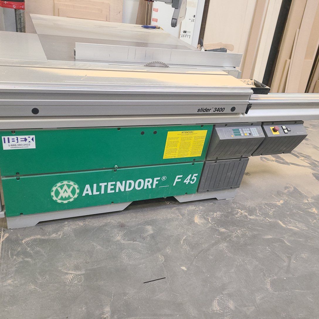 Used Altendorf F45 10' Sliding Saw – Coast Machinery Group