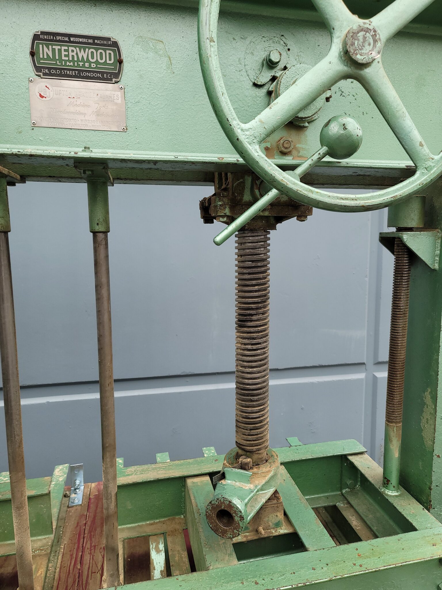 Used Interwood Limited Cold Press – Coast Machinery Group