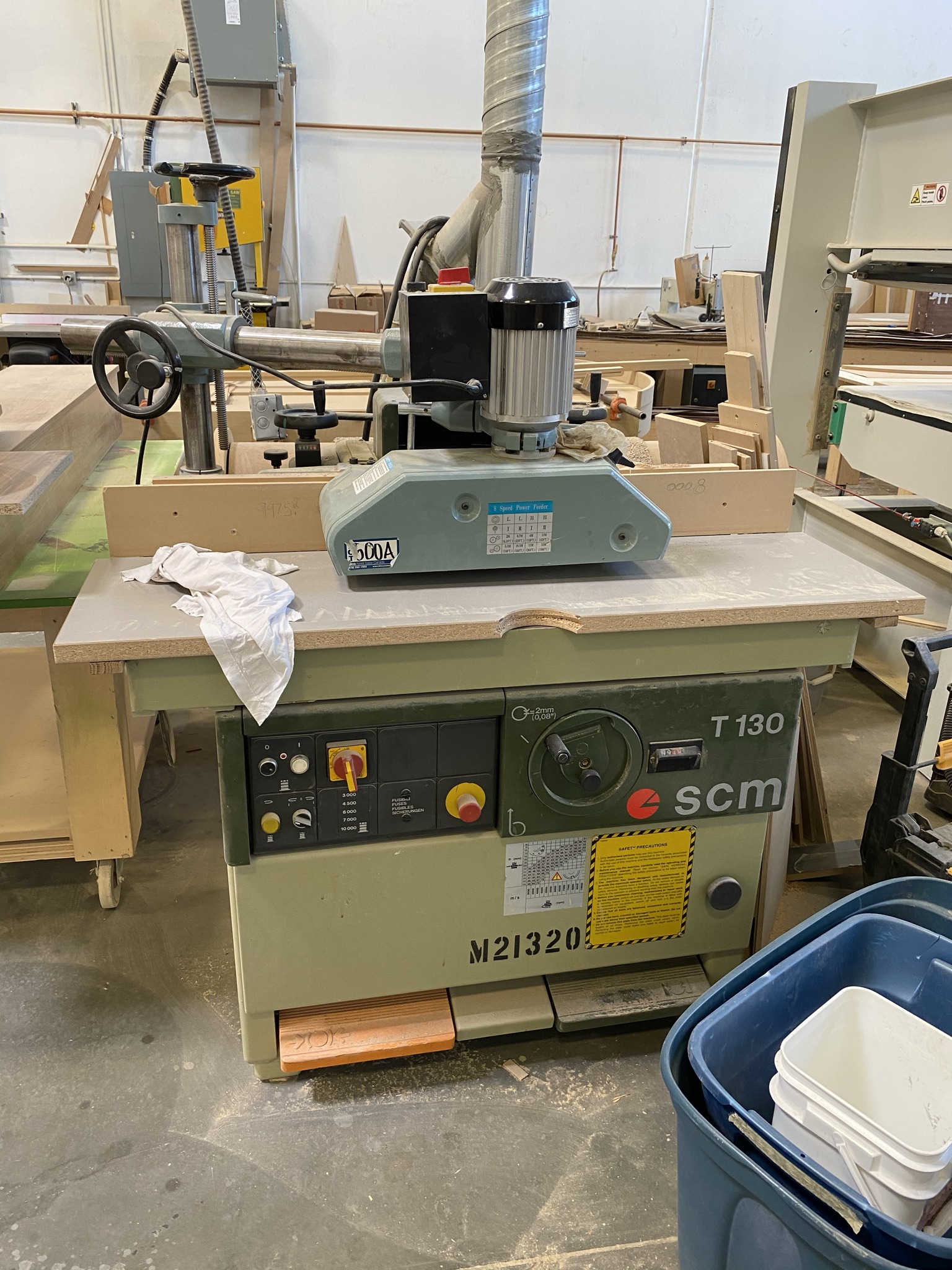 Used SCM T130 Shaper – Coast Machinery Group