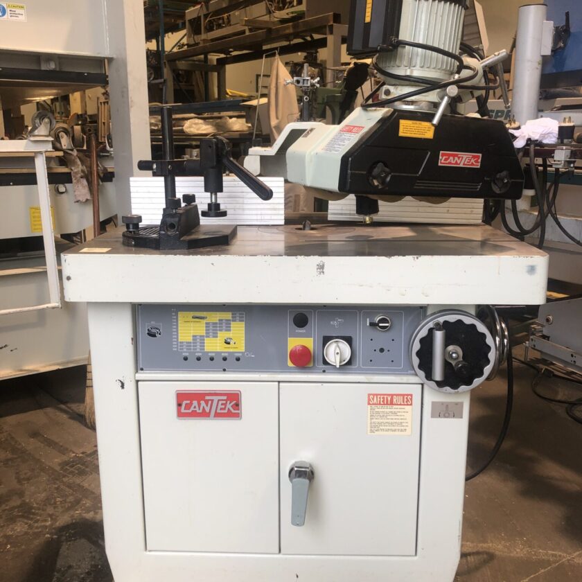 Used Cantek Shaper – Coast Machinery Group