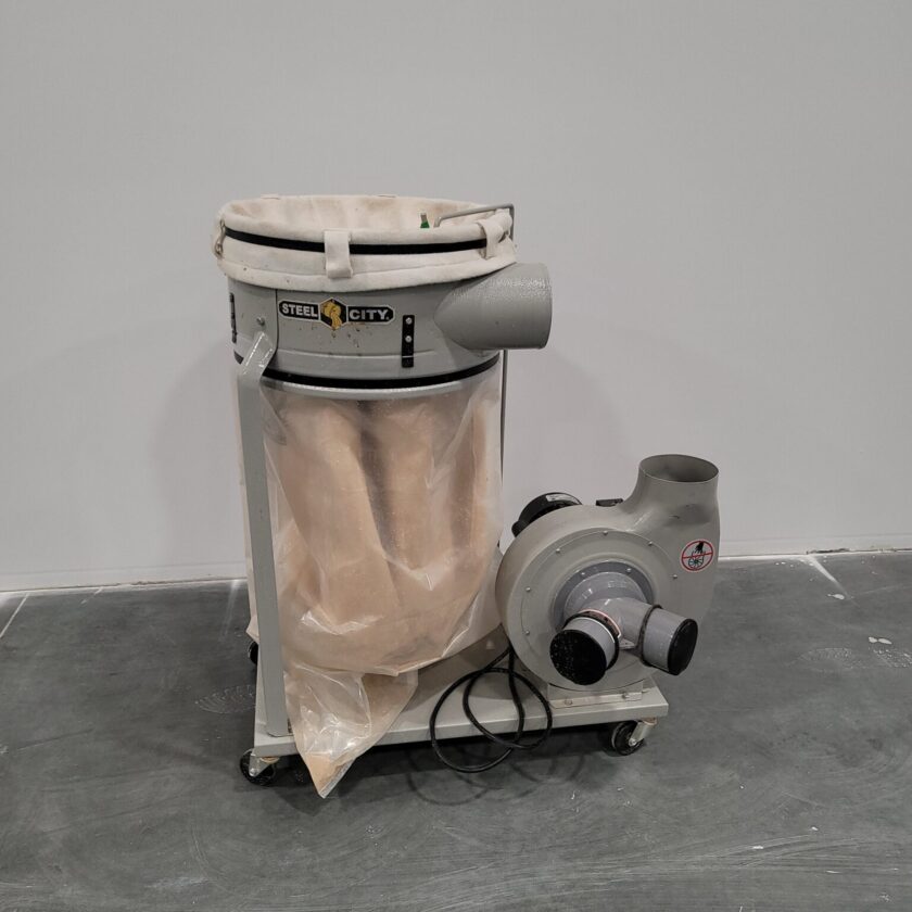 Used Steel City Single Bag Dust Collector – Coast Machinery Group