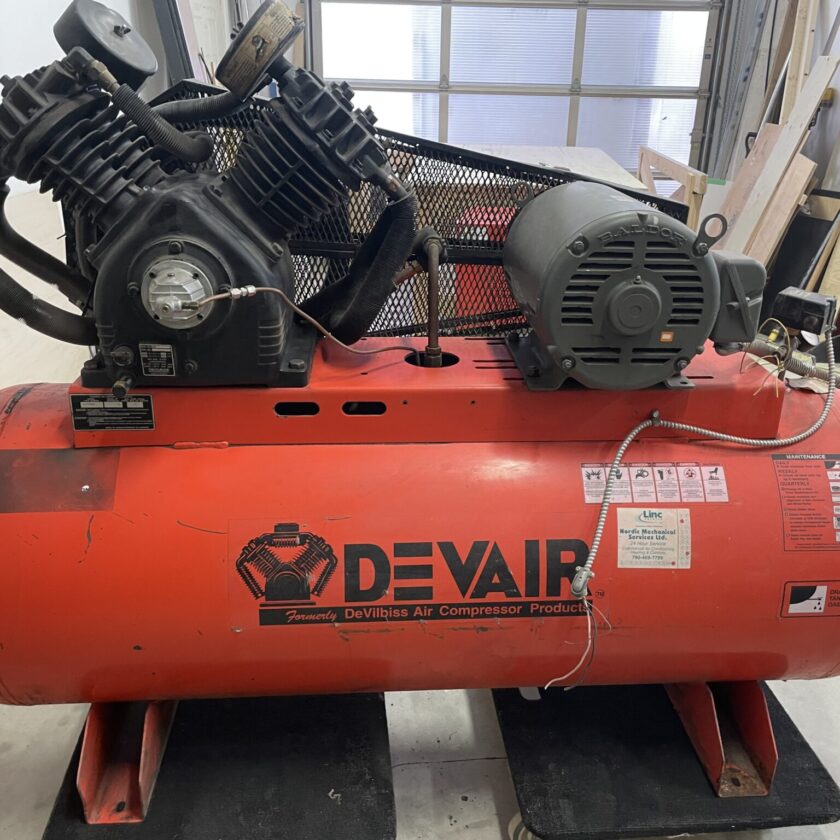 Used 15 HP Devair Compressor – Coast Machinery Group