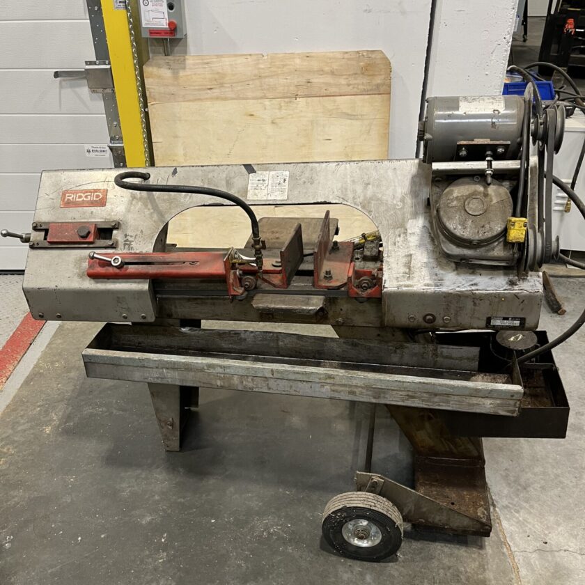 Used Ridgid 972-1722R Horizontal Metal Bandsaw – Coast Machinery Group