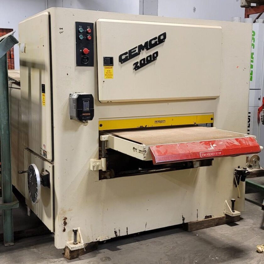 Used Cemco 2000 Sander – Coast Machinery Group