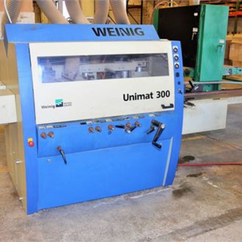 Used Weinig Unimat 300 5-Head Moulder – Coast Machinery Group