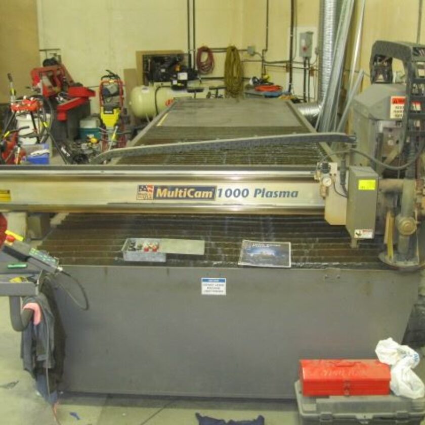 Used Multicam 1000 Plasma CNC – Coast Machinery Group