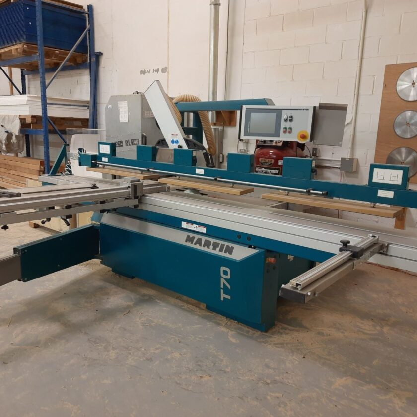 Used Martin T70 CNC Sliding Saw – Coast Machinery Group