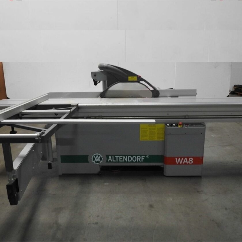Used Altendorf WA8 Sliding Saw – Coast Machinery Group