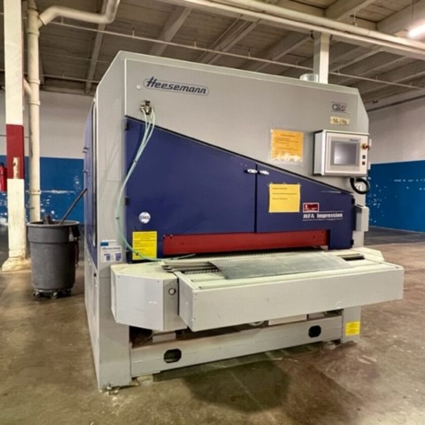 Used Heesemann MFA Impression Sander – Coast Machinery Group