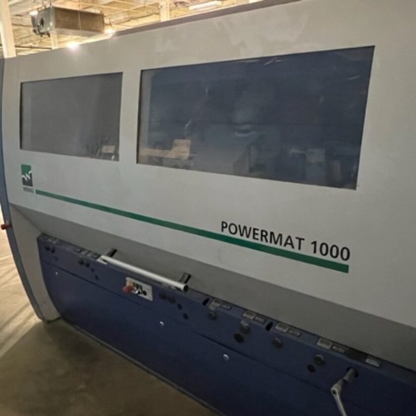 Used Weinig Powermat 1000 Moulder package – Coast Machinery Group