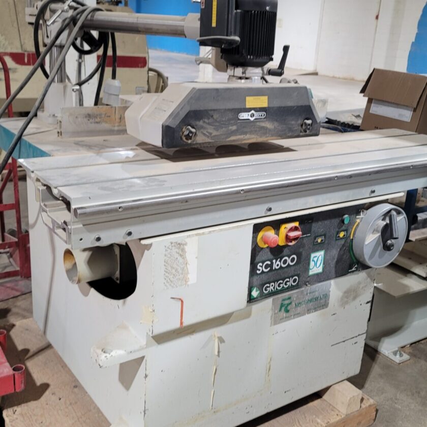 Used Griggio SC 1600 Sliding Saw – Coast Machinery Group