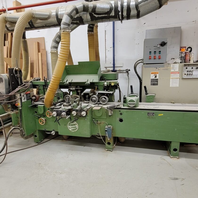 Used Weinig U17A Moulder With Universal Head – Coast Machinery Group