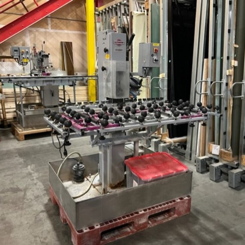 Used Knopp Silikant-3000 Glass Sander – Coast Machinery Group