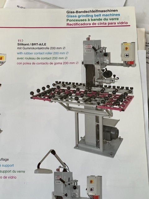 Used Knopp Silikant-3000 Glass Sander – Coast Machinery Group