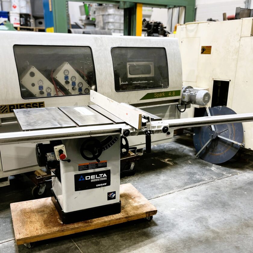 Used Delta Unisaw Industrial Table Saw – Coast Machinery Group