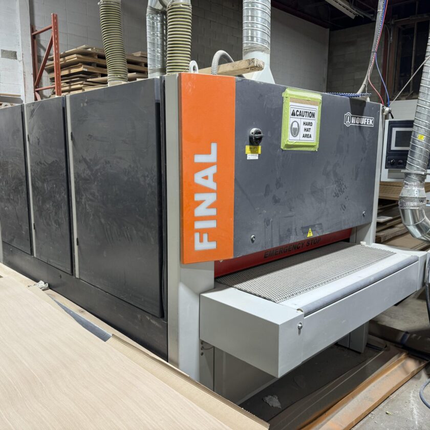 Used 2018 Houfek FINAL1350DBB Brush Sander – Coast Machinery Group