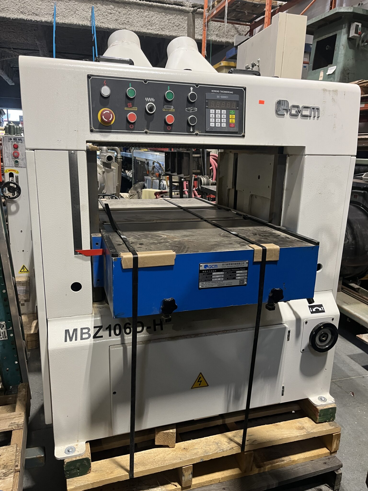 Used QCM 24" Planer – Coast Machinery Group