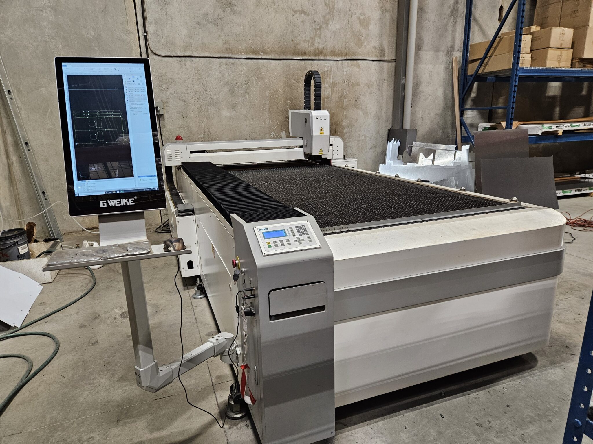 Used Gweike Tech LF1325 Fibre Laser Cutting Machine – Coast Machinery Group