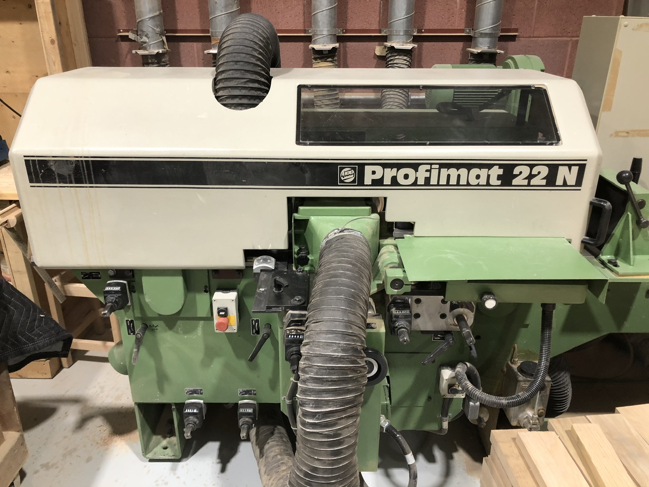 Used Weinig Profimat 22 N Moulder – Coast Machinery Group
