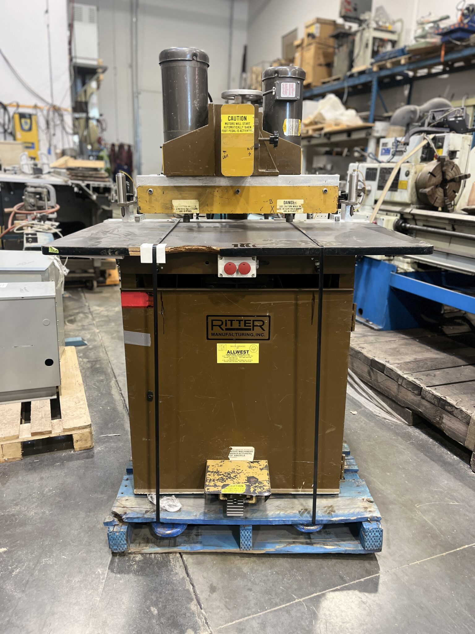 Used Ritter R46 Double Line Boring Machine – Coast Machinery Group