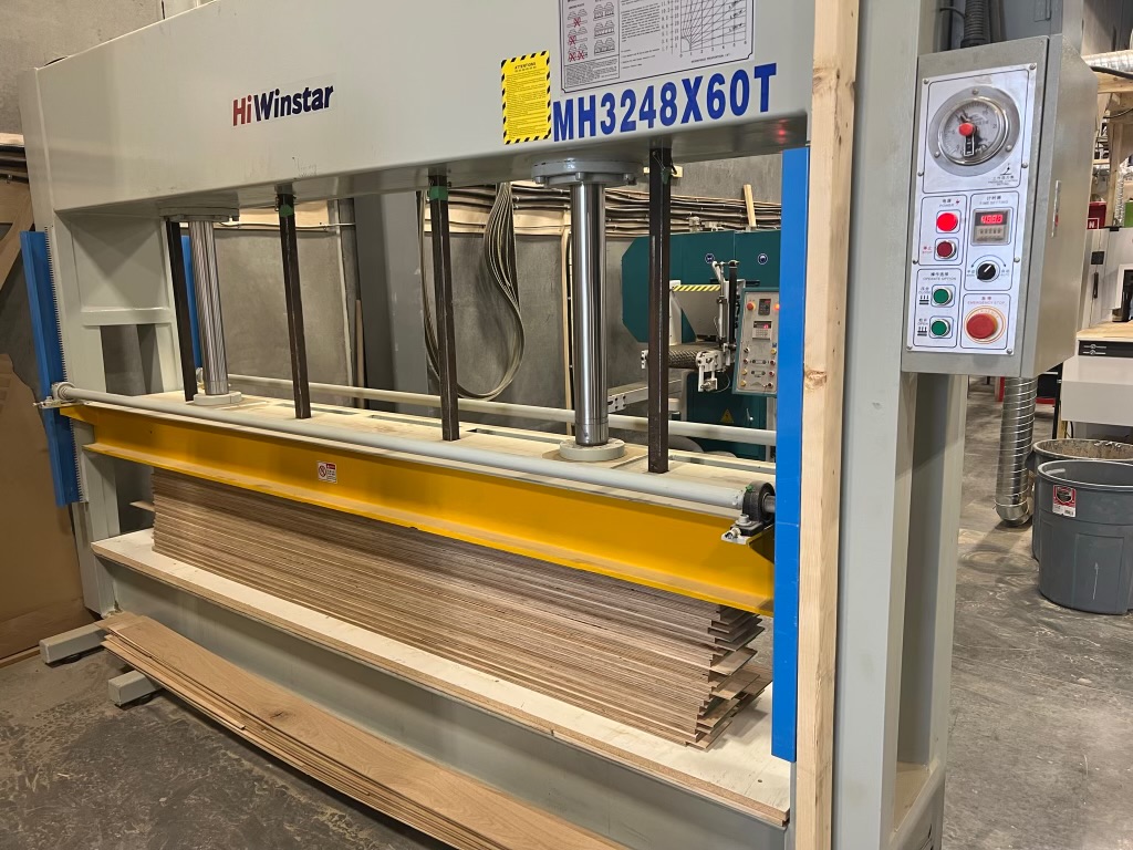 Used MH3248x60T Lumber Press – Coast Machinery Group