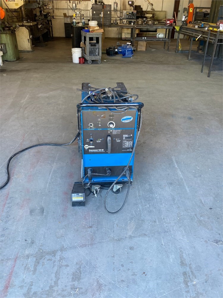 Used Miller Syncrowave 180 SD Welder – Coast Machinery Group