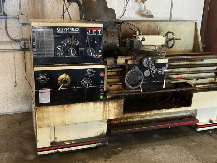 Used Jet GH-1440ZX Lathe – Coast Machinery Group