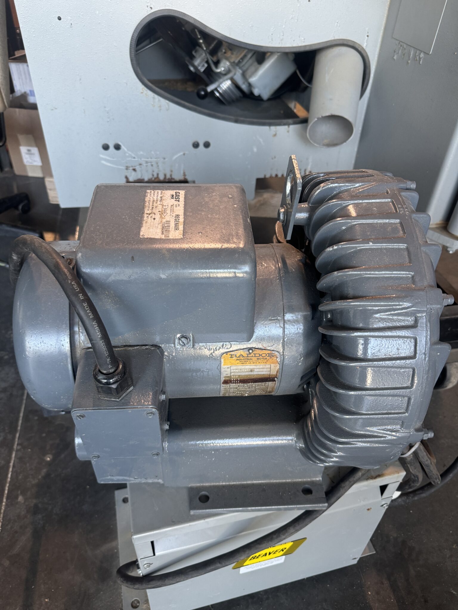 Used GAST 5 HP R6150J-2 Regenerative Blower – Coast Machinery Group