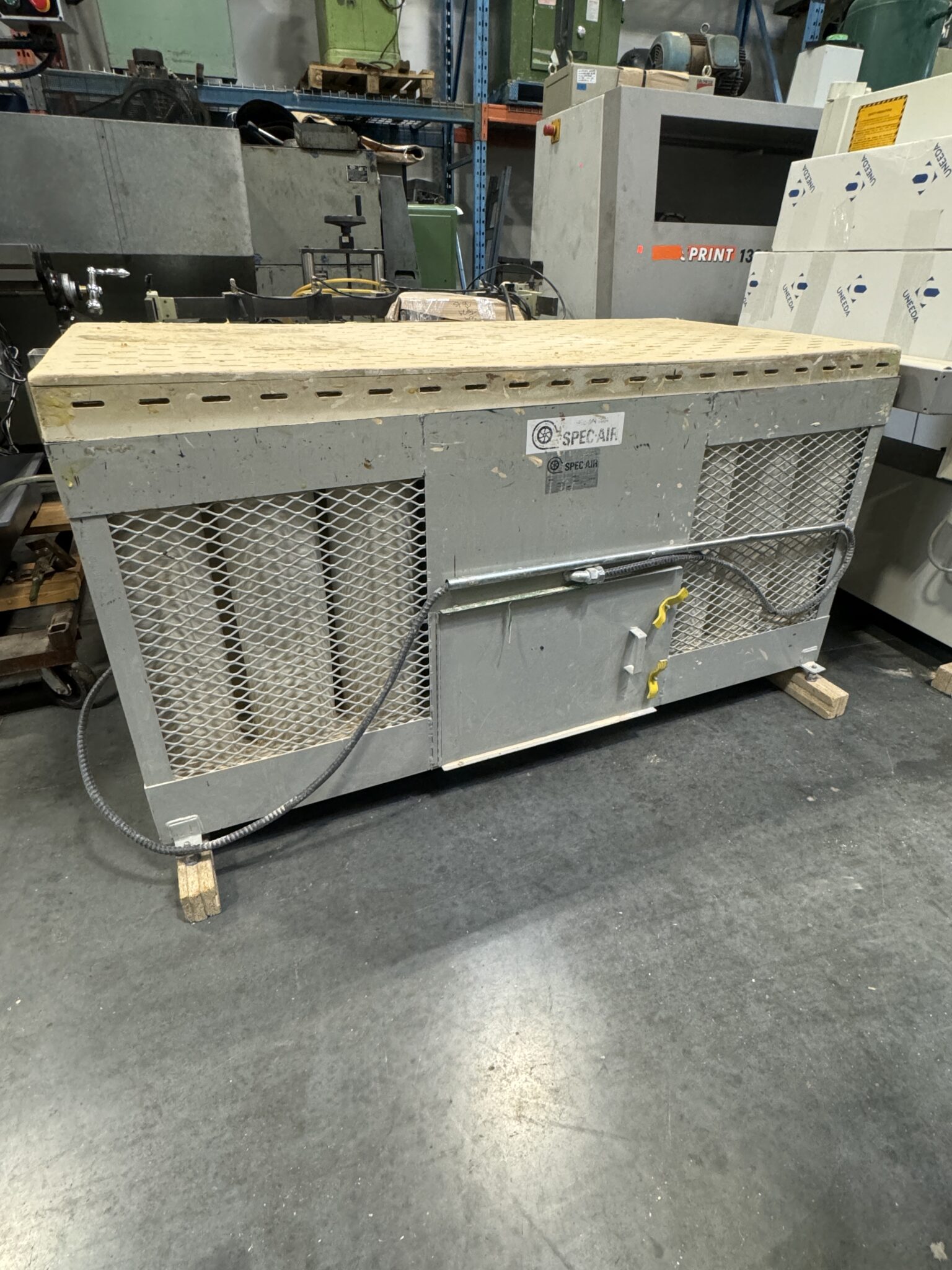 Used Spec Aire Downdraft Table – Coast Machinery Group