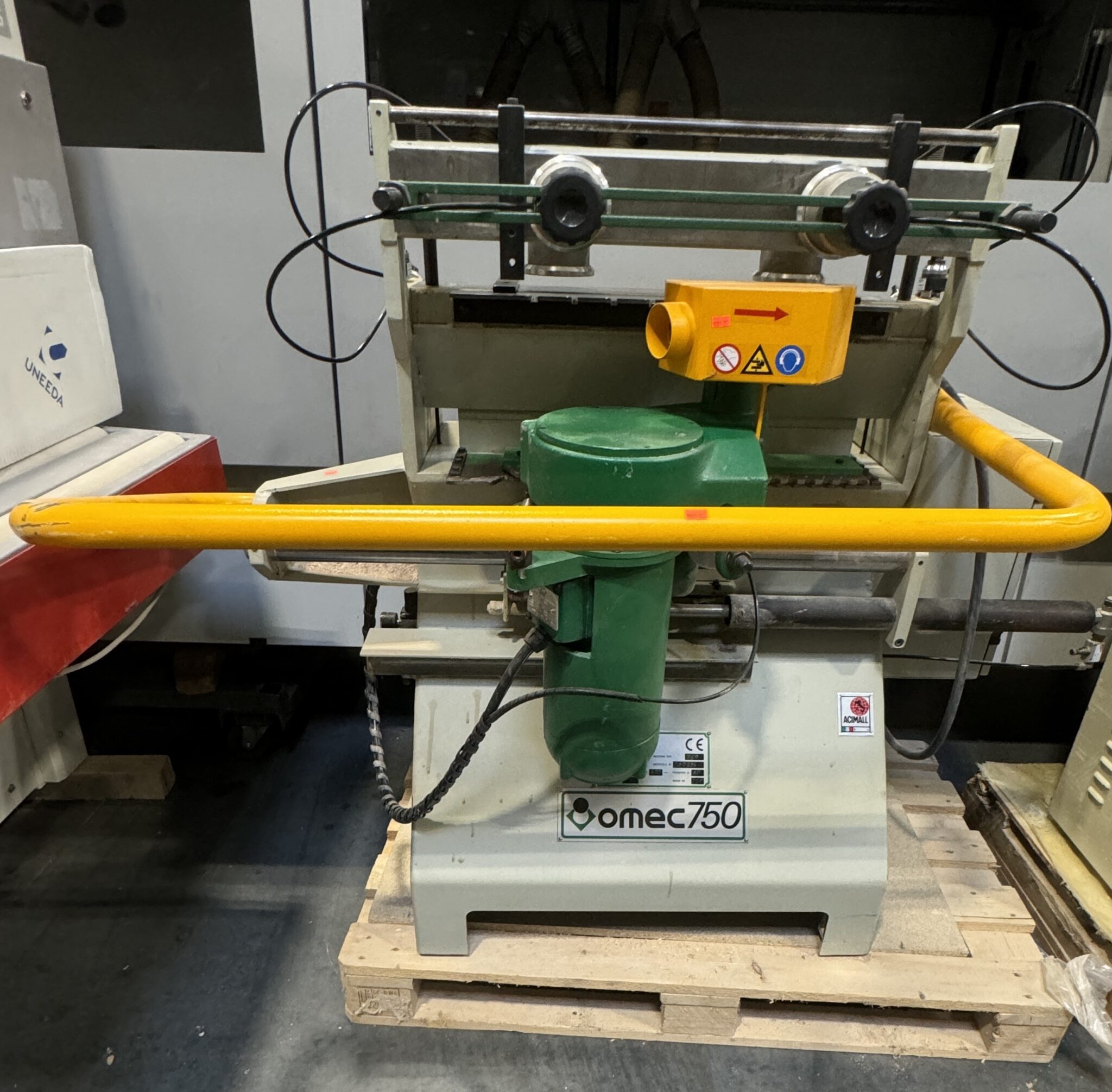 Used OMEC 750 Dovetail Machine – Coast Machinery Group