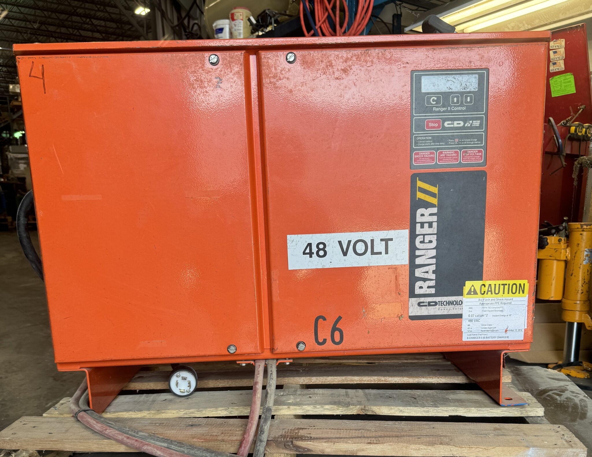 Used Ranger II 48 Volt Forklift Charger – Coast Machinery Group