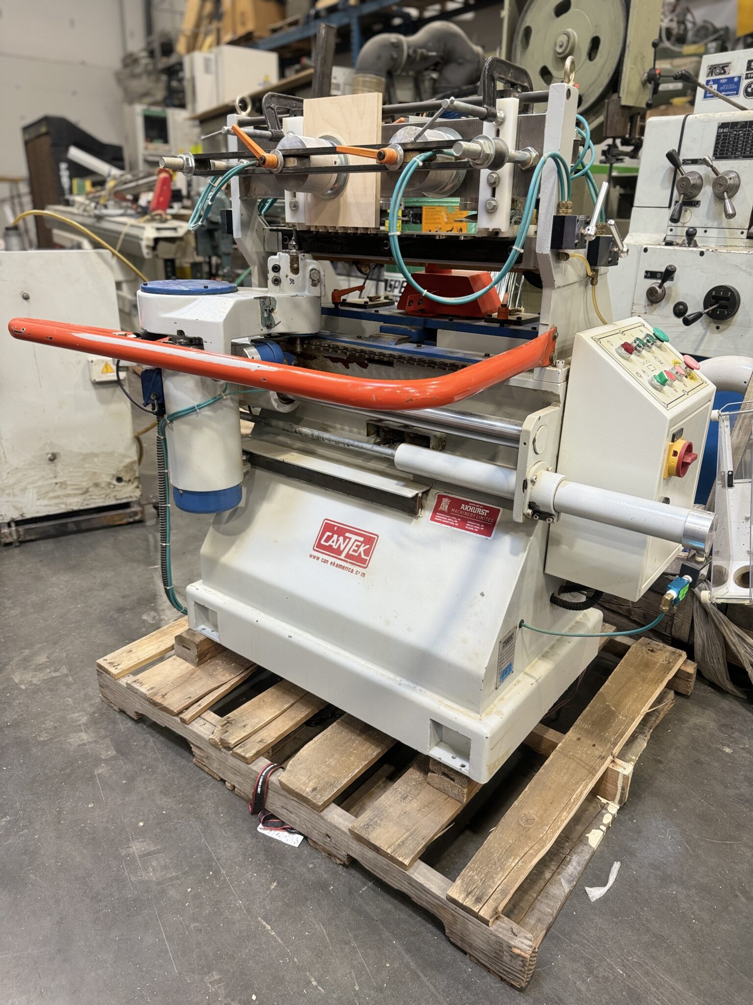 Used Cantek DVT150200-TELE Dovetail Machine – Coast Machinery Group