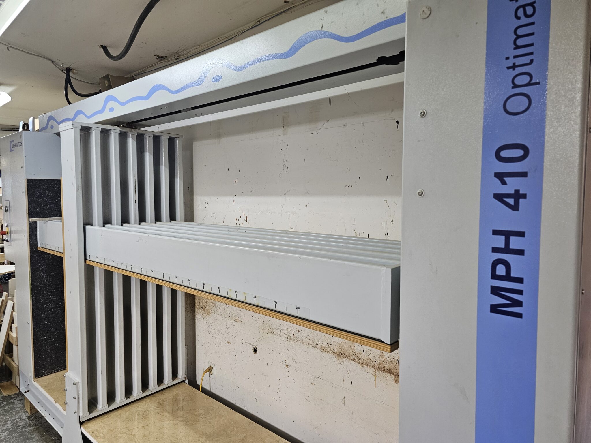 Used Optimat MPH 410 Case Clamp – Coast Machinery Group