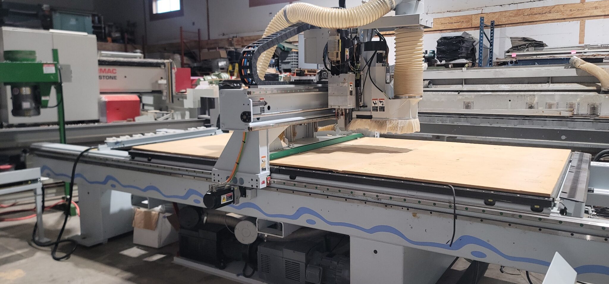 Used 2013 Weeke Optimat BHP008 Vantech 510 CNC Router – Coast Machinery ...